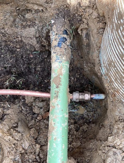 Water Service Replacement - Pipeline Excavation